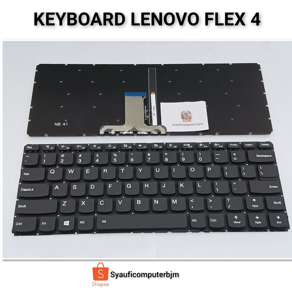 Jual KEYBOARD LENOVO FLEX - 4 Keyboard Lenovo Yoga 510-14AST 510-14IKB ...