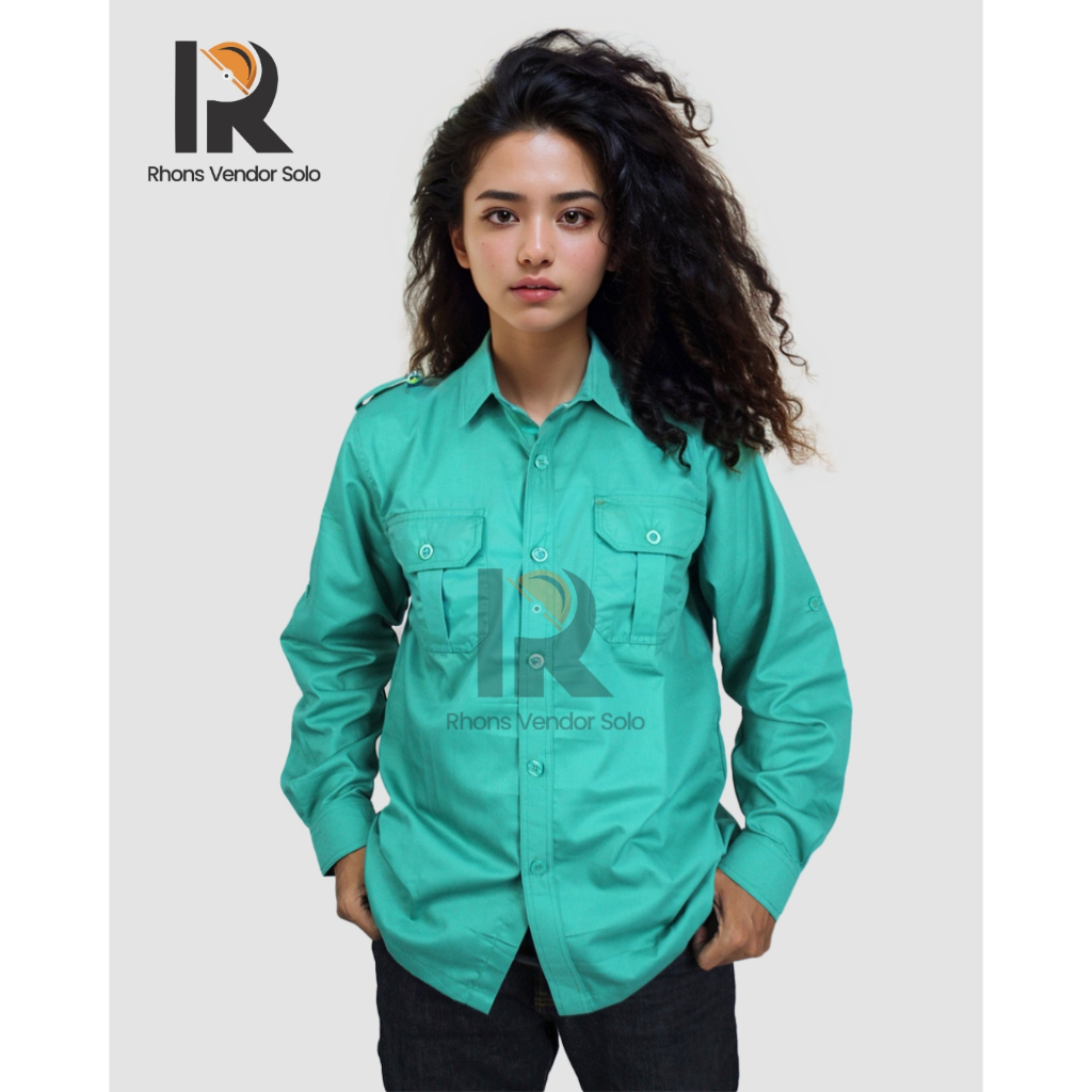 Jual KEMEJA POLOS / baju lapangan/ outdoor/ PDL/ PDH, tactical, formal ...
