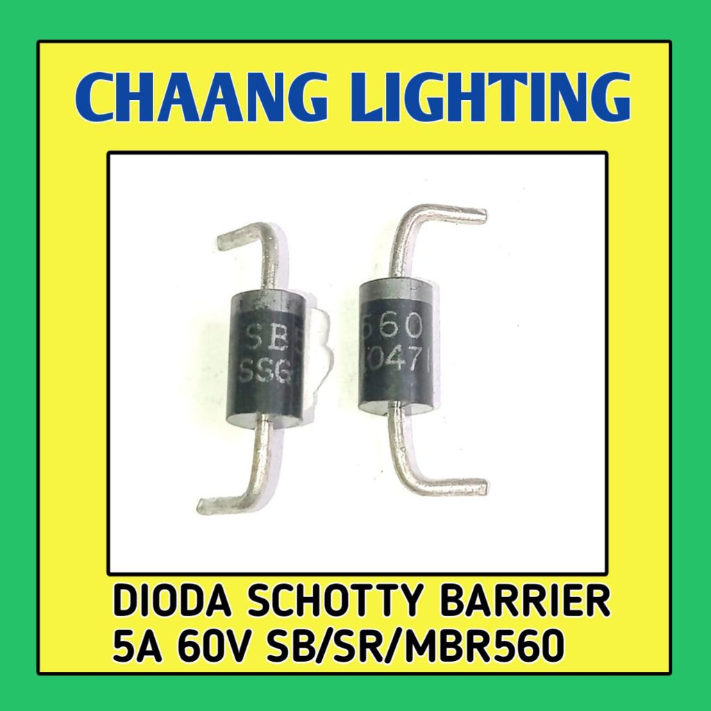 Jual Dioda SB560 Dioda SR560 Dioda MBR560 Schottky Barrier 5A 60V ...