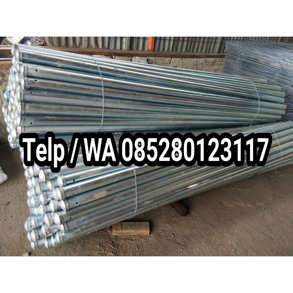 Jual Tiang Pipa Galvanis BRC panjang 200 cm - 2 Inch | Shopee Indonesia
