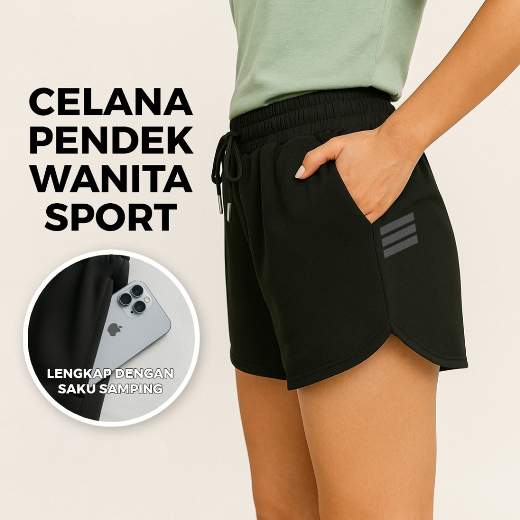 Jual MIZUTAKE - Celana Pendek Olahraga Wanita Dewasa Celana Voli Wanita ...