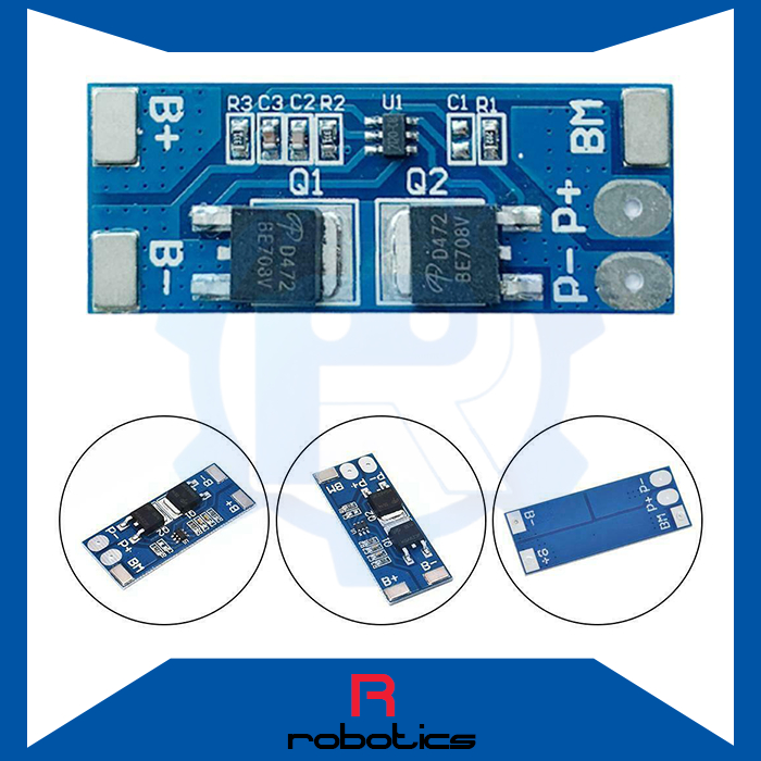 Jual Modul Charger 2S 8A 7.4V 8.4V Lithium LiPo Cell Li-ion BMS Battery ...