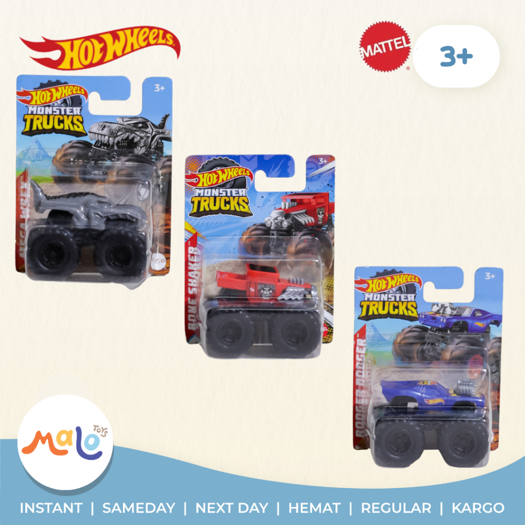Jual MALOTOYS - HOT WHEELS Monster Trucks [ORIGINAL] MATTEL HFB96 ...