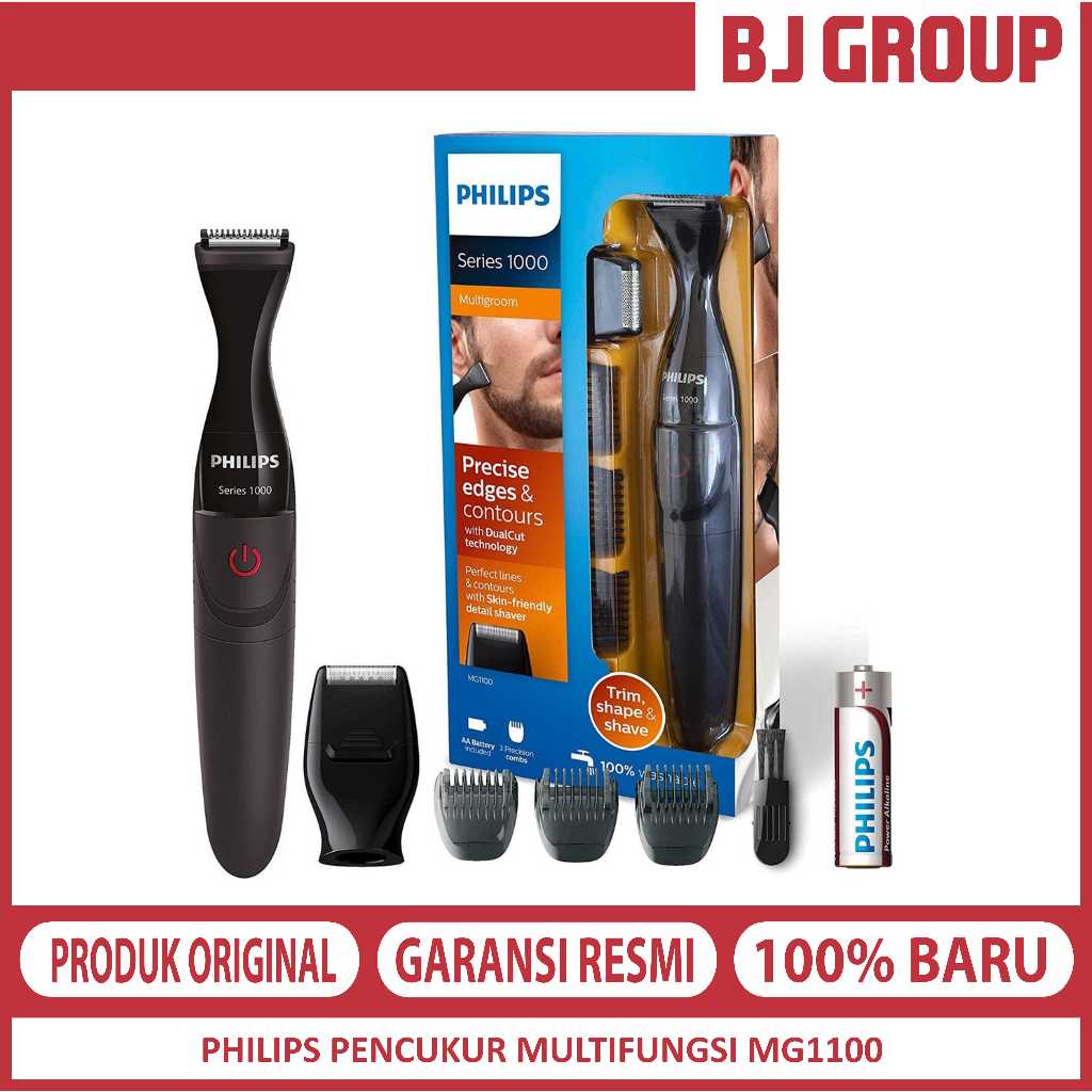 Jual Philips Multigroom MG1100 Shaver Pencukur Kumis 100% Original ...