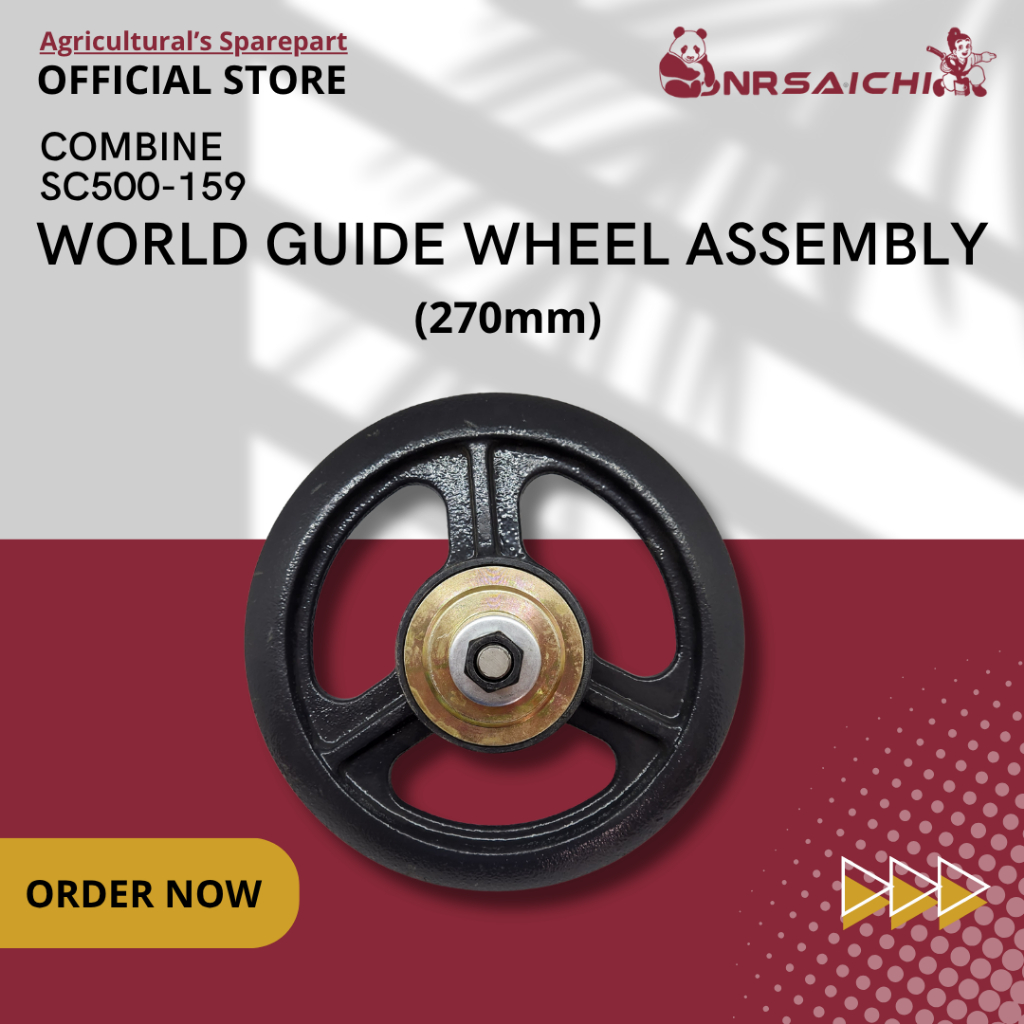 Jual WORLD GUIDE WHEEL ASSEMBLY 270MM ZKB85-307a-001 Combine Harvester ...