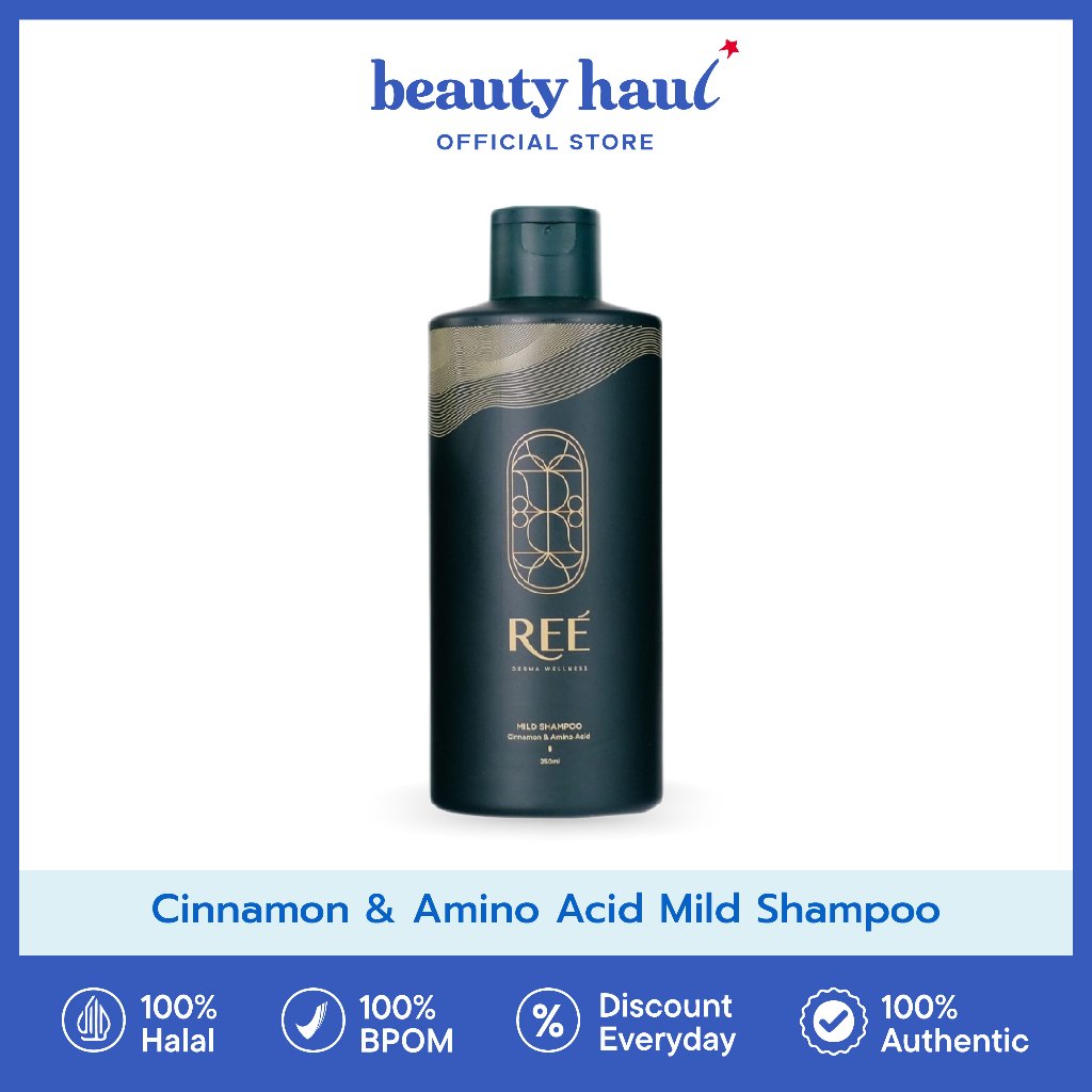 Jual REE DERMA Cinnamon & Amino Acid Mild Shampoo - Ree Derma Shampoo ...
