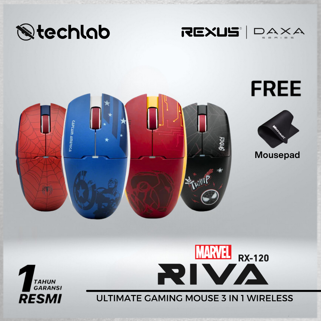 Jual Rexus RIVA RX120 / RX-120 Marvel Limited Edition Lightweight ...