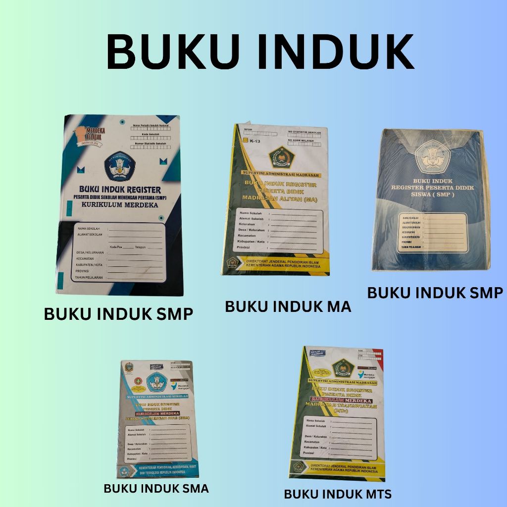 Jual Buku Induk siswa Kurikulum Merdeka | Shopee Indonesia