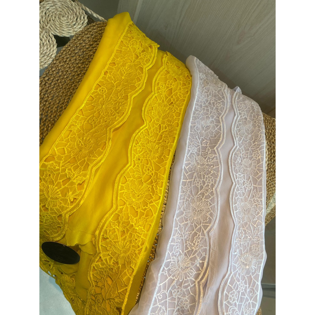Jual Kain Bordir Poppy | Shopee Indonesia