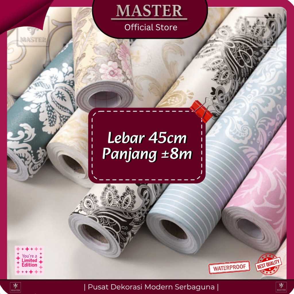 Jual Wallpaper Sticker Dinding Motif Batik 8 Meter – Dekorasi Ruangan Anti Air Premium | Shopee ...