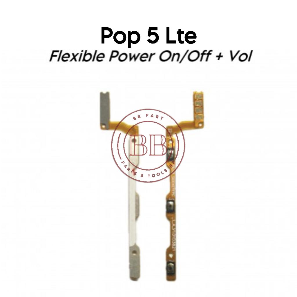 Jual Flexible Konektor Power On Off Volume Tecno Pop 5 LTE / BD4 / BD4i / BD4a - Flexibel ...