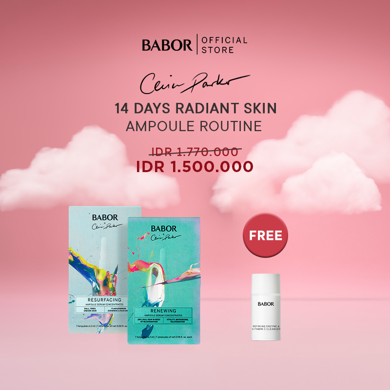Jual BABOR x Cevin Parker 14 Days Radiant Skin Ampoule Routine | Shopee ...