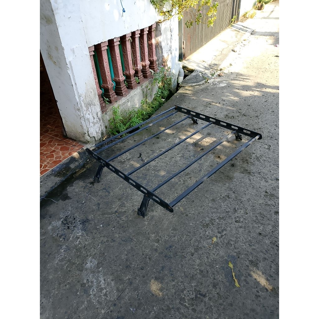 Jual rak mobil universal fullset dengan penjepit body,siap pakai ...