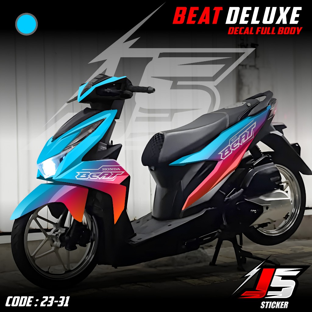 Jual (COD) TERBARU Decal Sticker Beat DELUXE STREET 2020 2021 2022 2023 ...