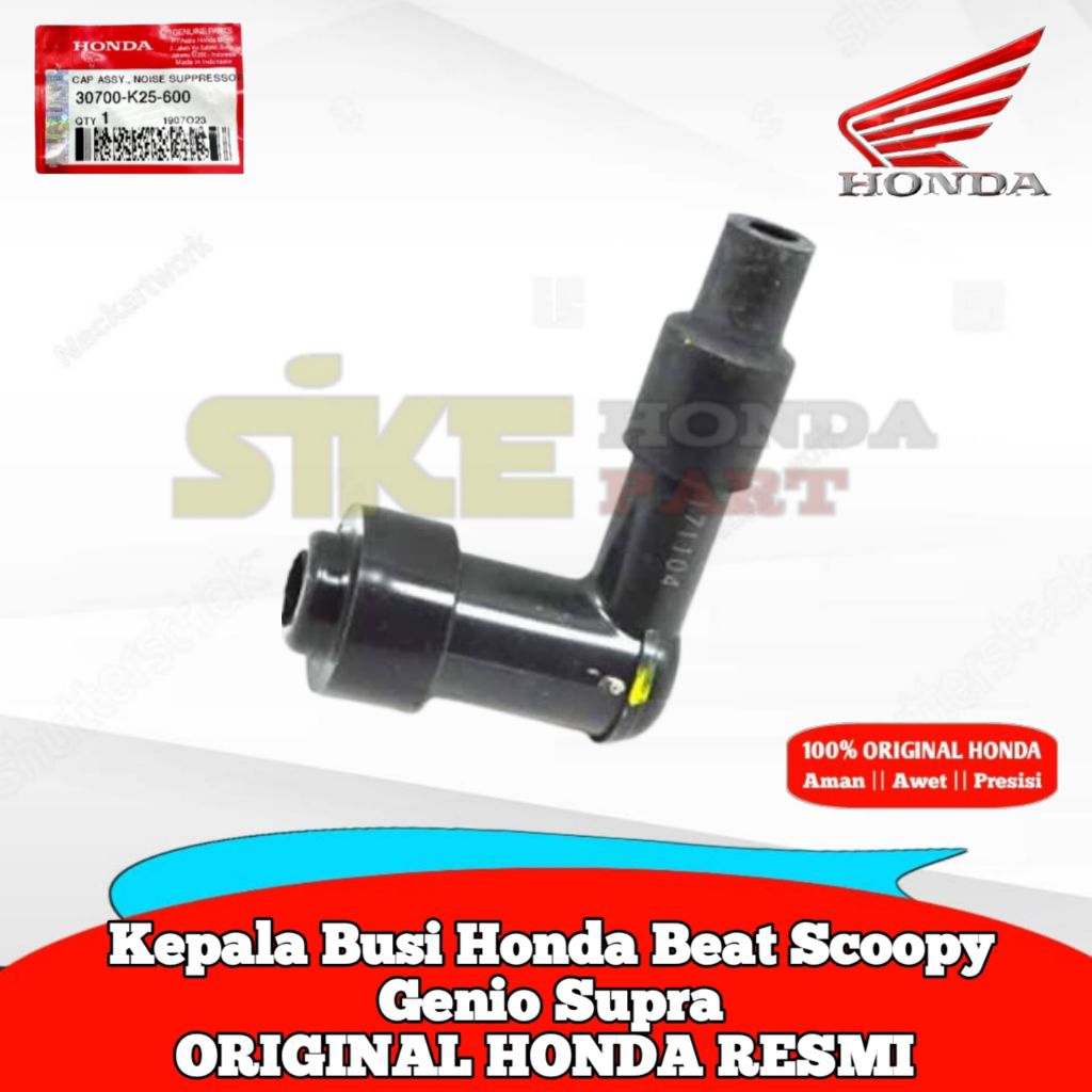 Jual 30700-K25-600 Kepala Busi Honda Beat Scopy Genio Supra ORIGINAL ...