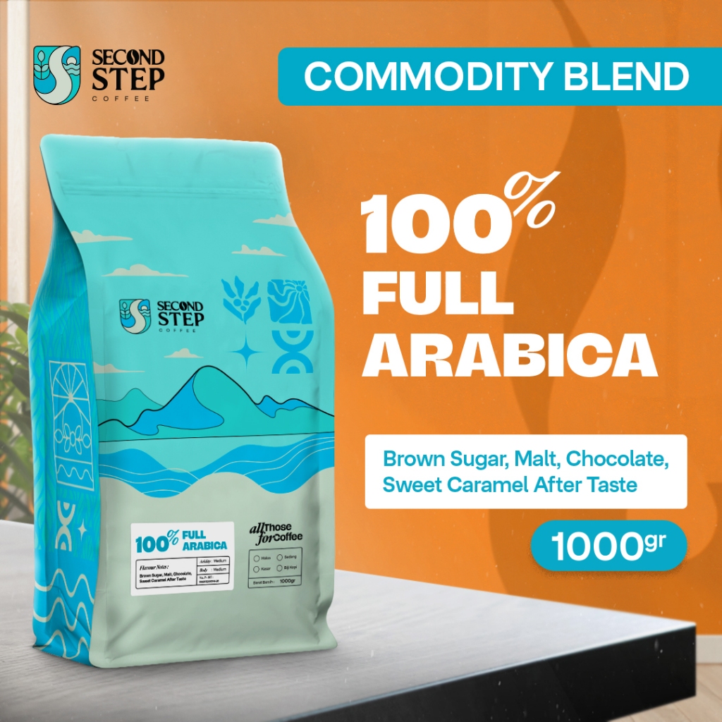 Jual Second Step Coffee BIJI KOPI 100% FULL ARABICA Commercial Espresso ...