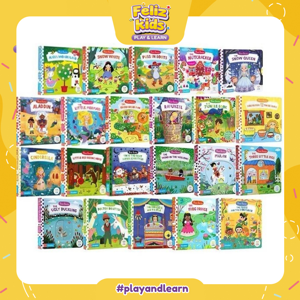 Jual [FELIZKIDS] [BK186] Busy Books - First Stories Series CAMPBELL ...