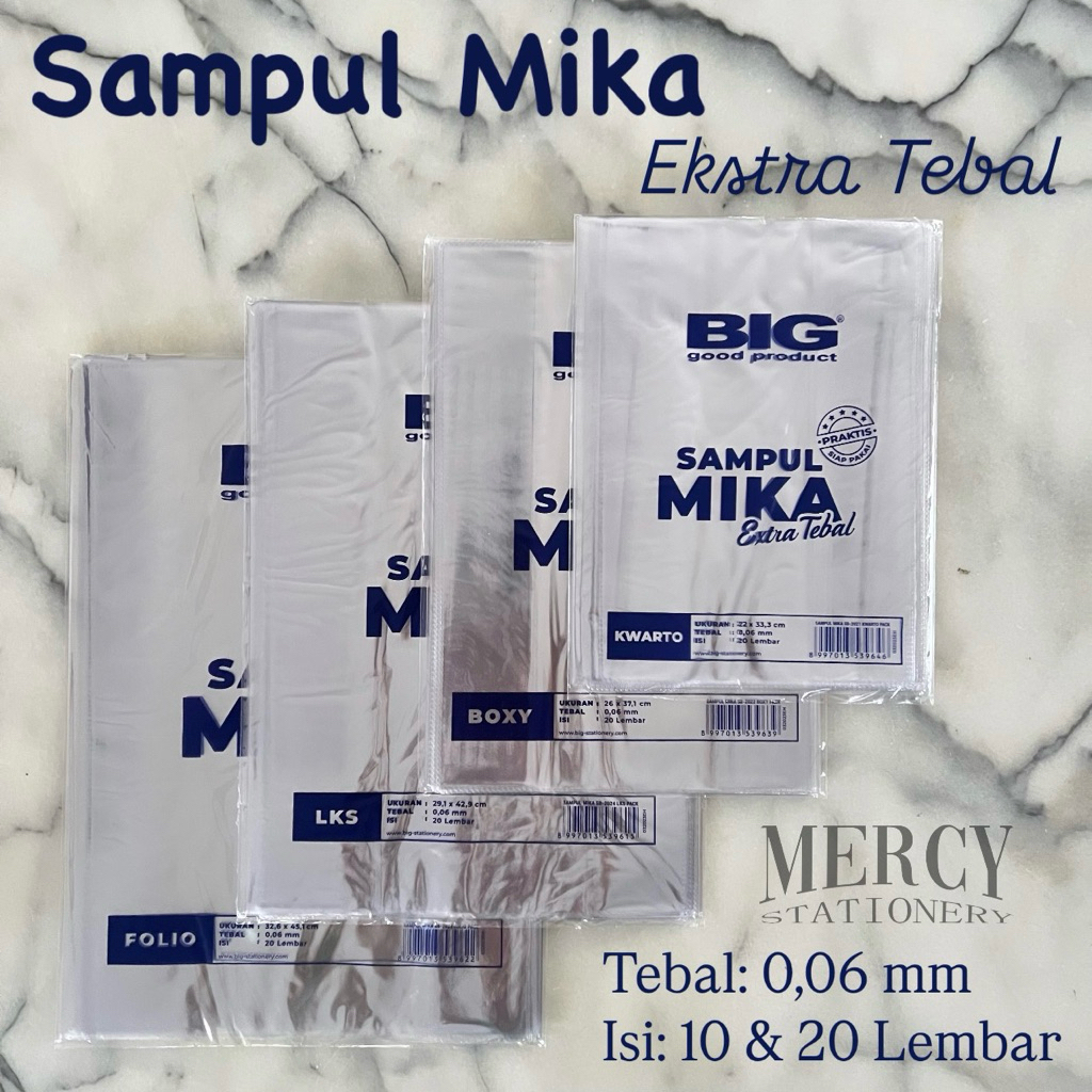 Jual Sampul Buku Plastik Mika Tebal 60 Mikron Ukuran Boxy Kwarto LKS ...