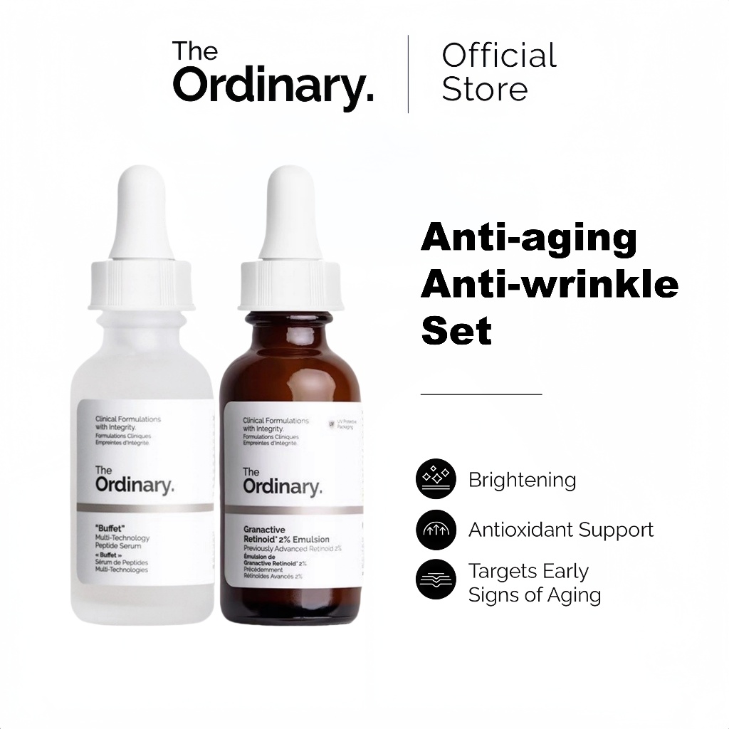 Jual The Ordinary Anti-aging and Anti-wrinkle Set - " Buffet ...