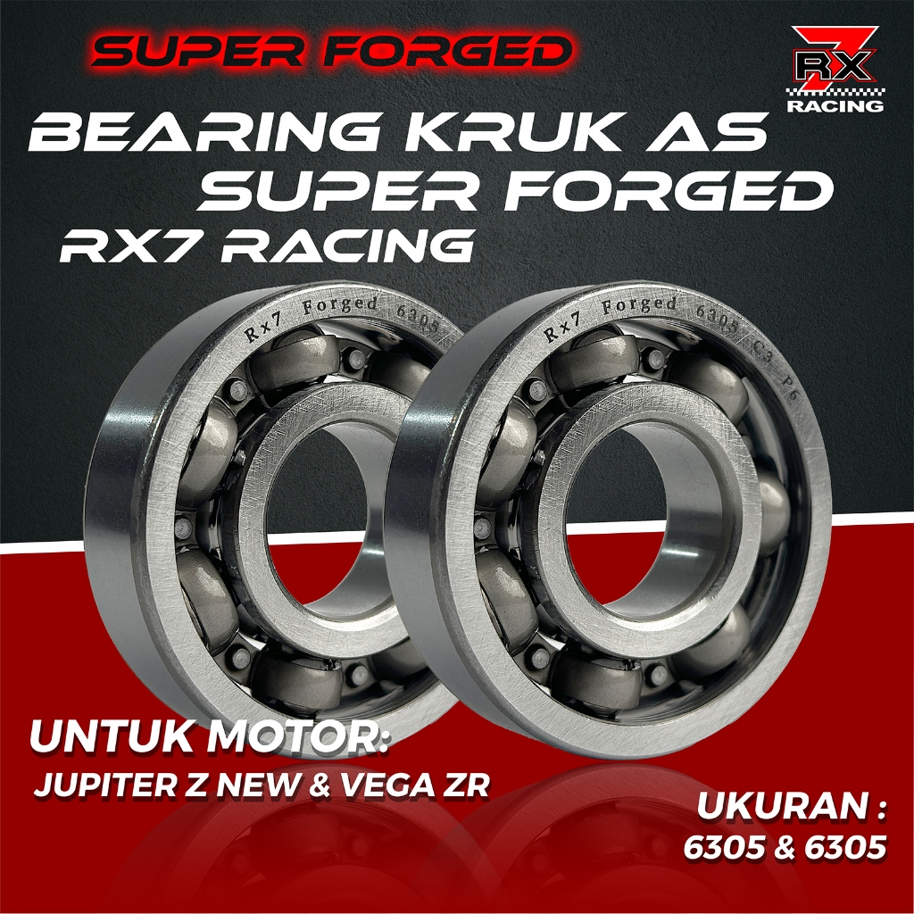 Jual Bearing Kruk As Jupiter Z New, Vega ZR 6305 & 6305 Super Forged C3 Rx7 Racing | Shopee ...