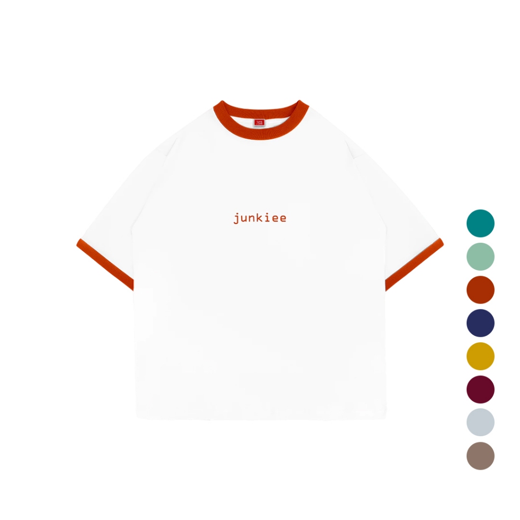 Jual Junkiee - T-Shirt Kaos Oversize Ringer | Junkiee T-Shirt Kaos ...