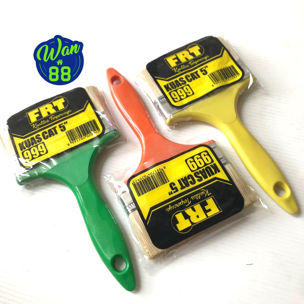Jual Kuas cat 5" 999 gagang PVC FRT | Shopee Indonesia