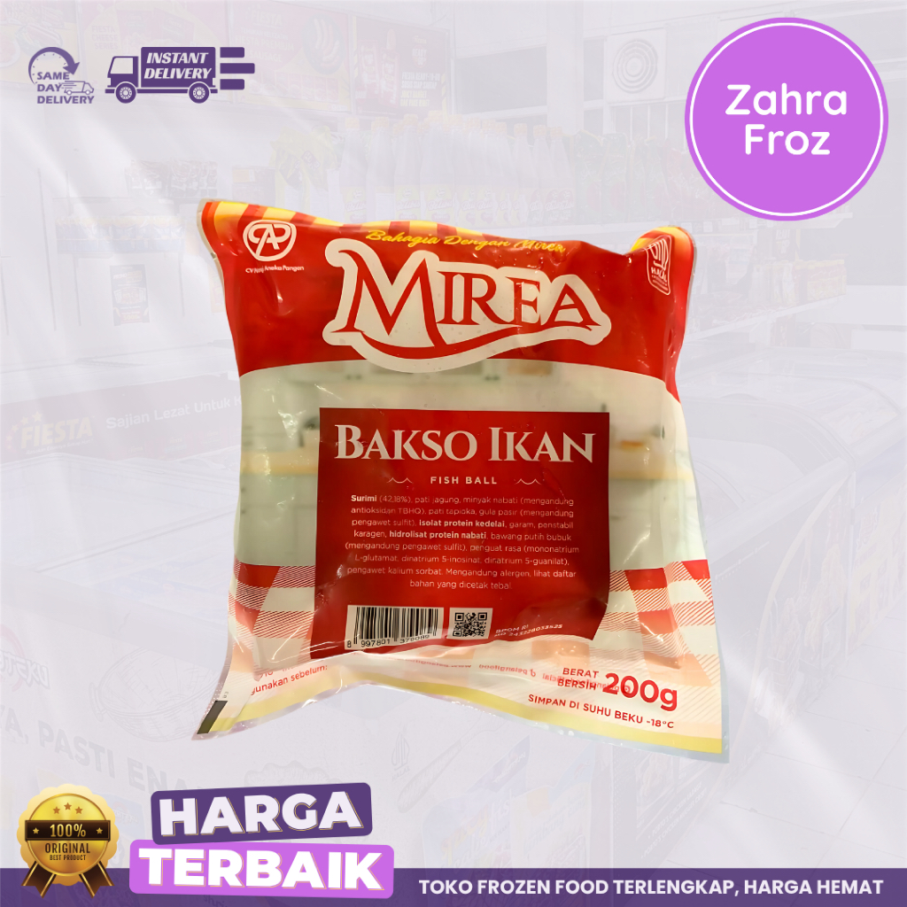 Jual MIREA BAKSO IKAN 200 GR | Shopee Indonesia