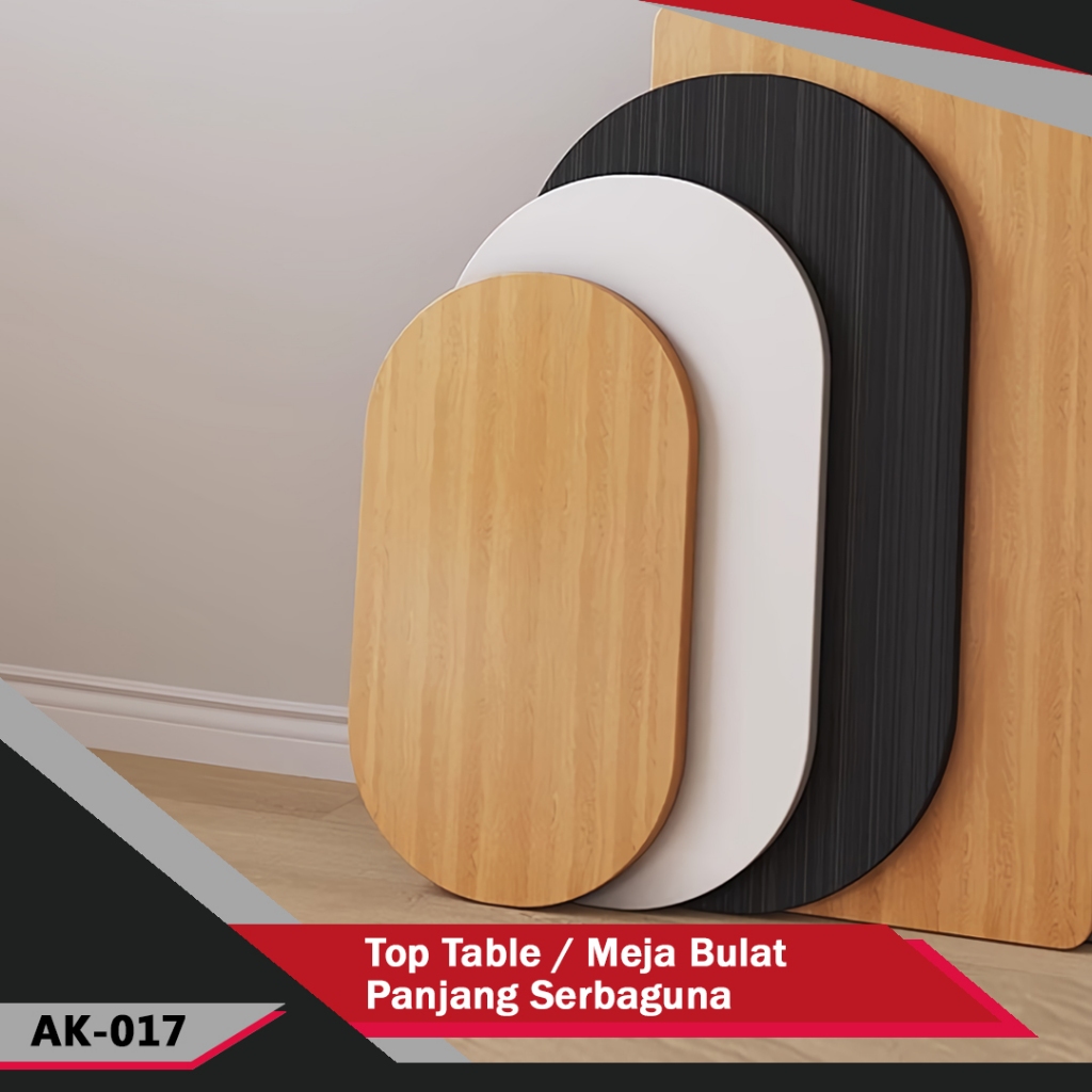 Jual NUOMI.CC - Top Table Multifungsi 3 Warna / Meja Bulat Panjang ...
