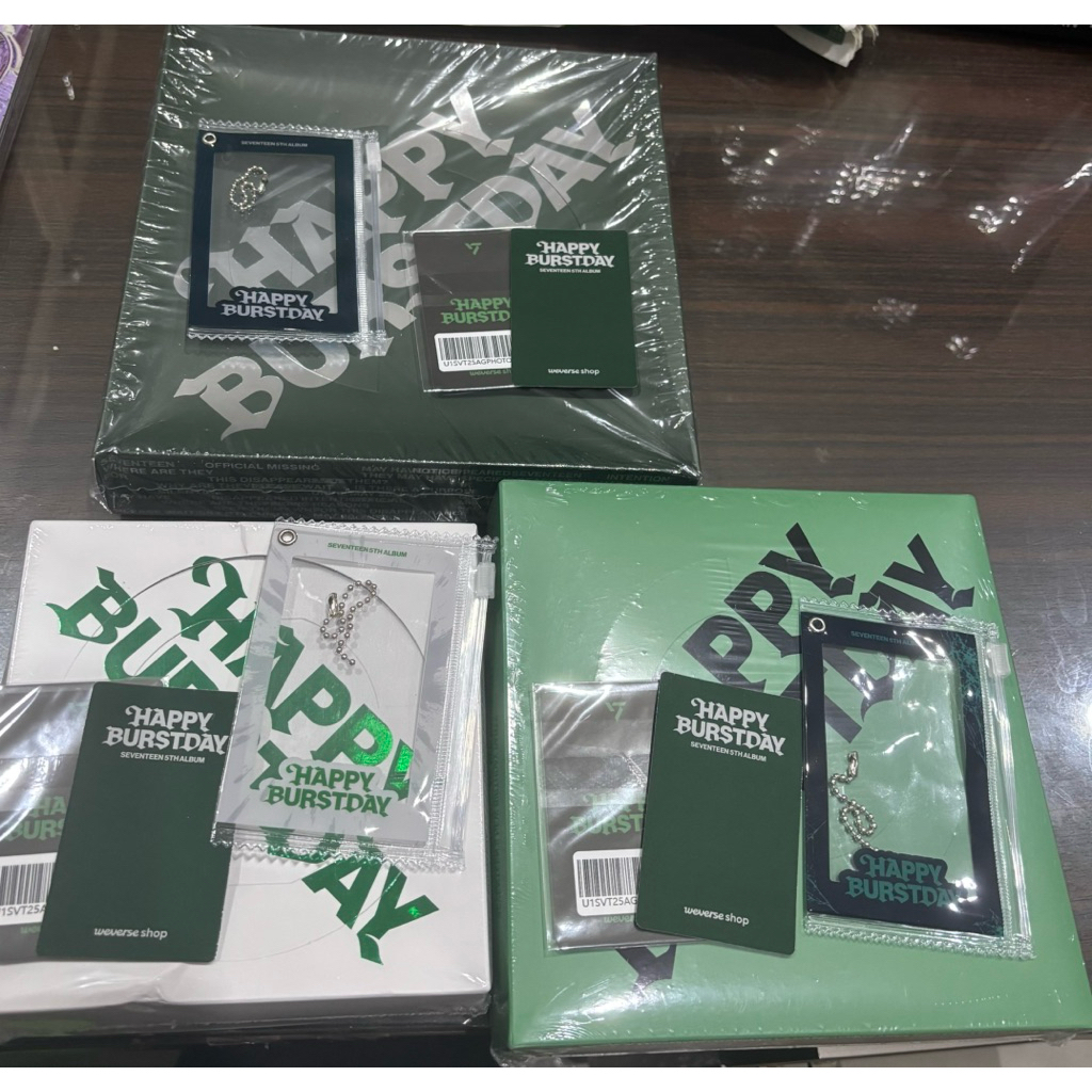 Jual SEVENTEEN - 5th ALBUM HAPPY BURSTDAY HBD SVT NEW ESCAPE NEW ...
