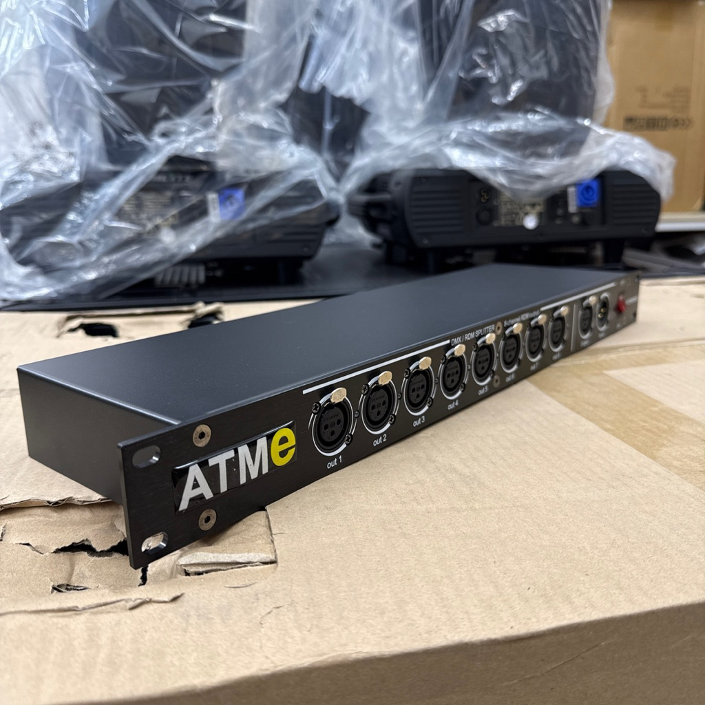 Jual DMX Splitter 8 channel penguat signal dmx 512 colokan pakai ...