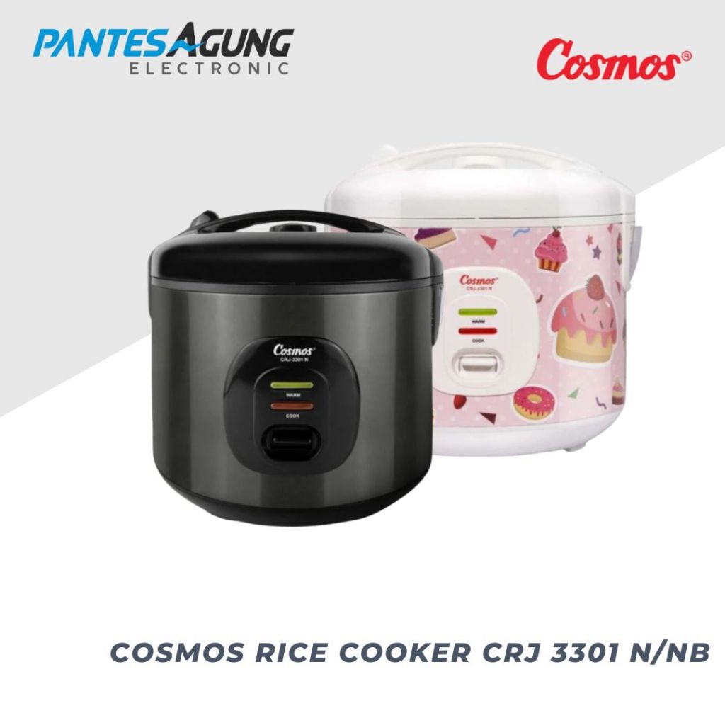 Jual MAGICOM COSMOS CRJ 3301N (BLACK SERIES) | Shopee Indonesia