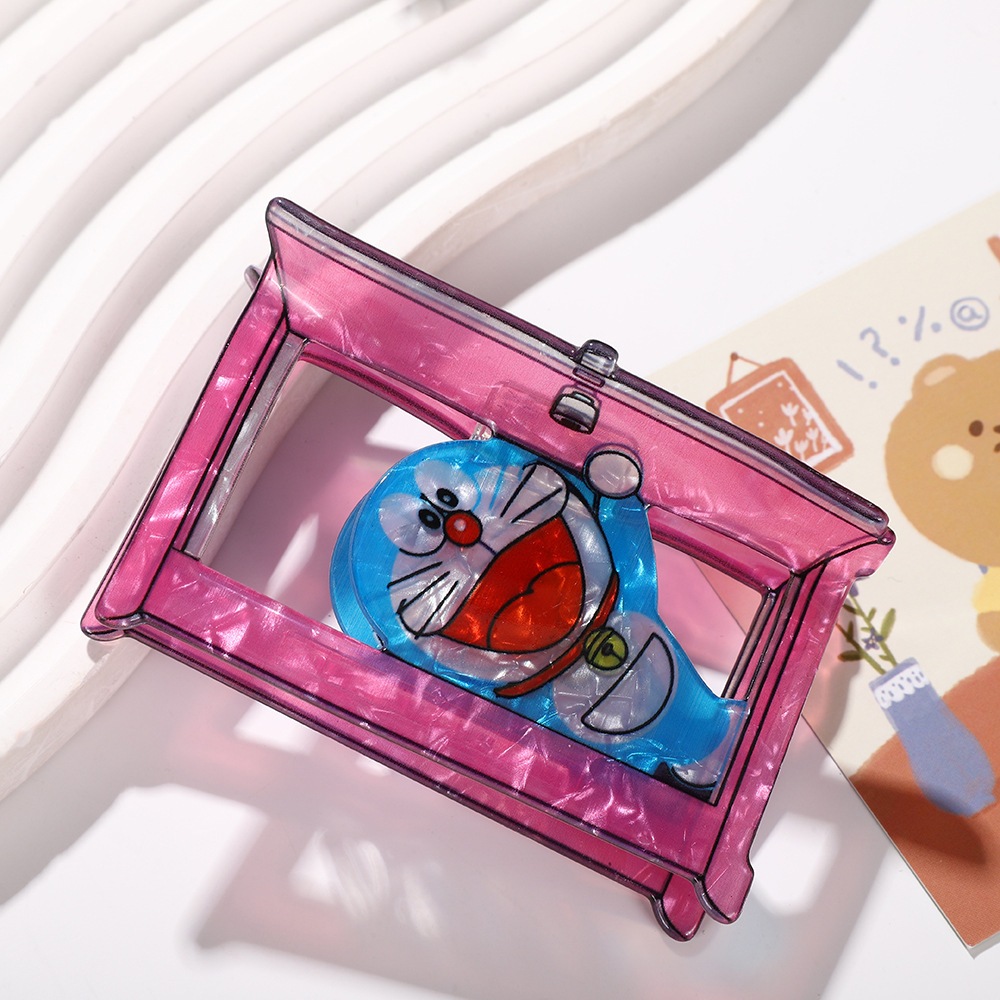 Jual CHARACTERS - Dora emon Marie the Cat Jepit Rambut Premium Lucu Akrilik Asetat Korea ...