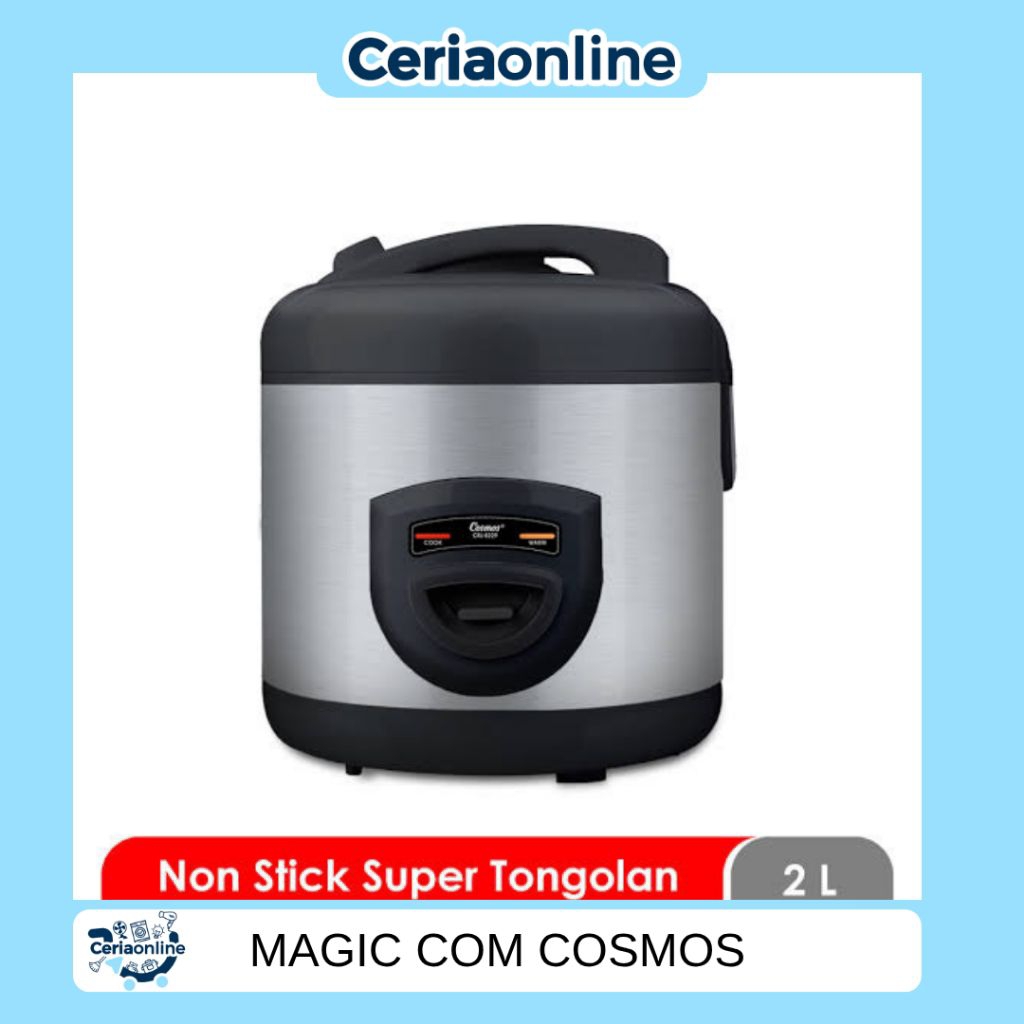 Jual Magic Com / Rice Cooker Cosmos CRJ-8229 BSS Kapasitas 2 Liter ...