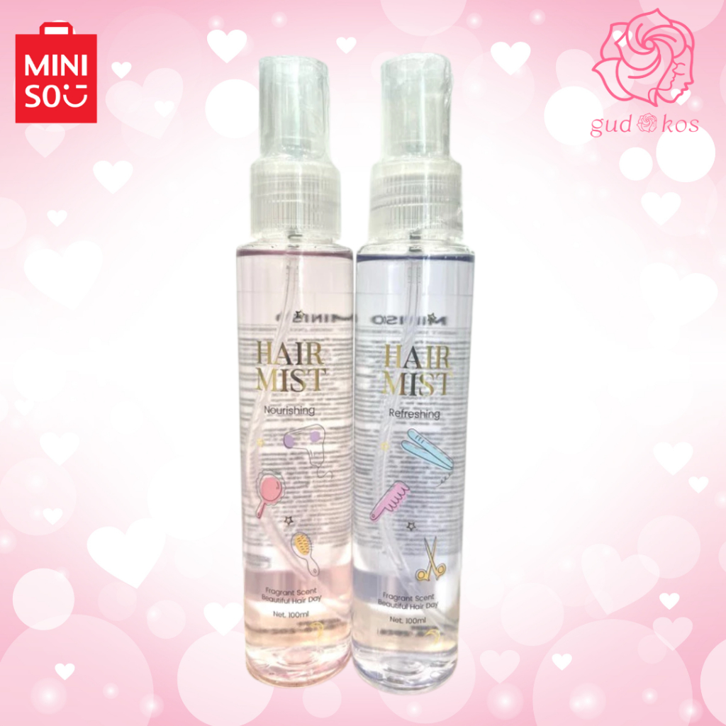 Jual MINISO HAIR MIST NOURISHING & REFRESHING 100ML | Shopee Indonesia