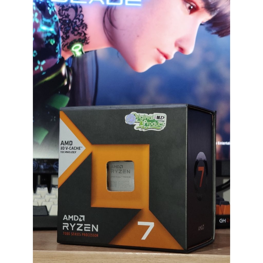 Jual Processor AMD Ryzen 7 7800X3D box baru pakai 3 minggu garansi resmi 2028 | Shopee Indonesia