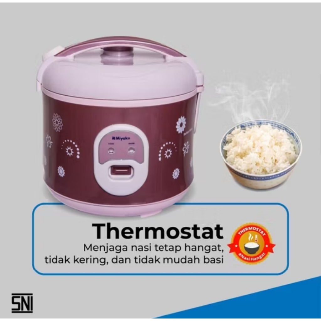 Jual MIYAKO MAGICOM MCM18BH B 1,8 LITER | Shopee Indonesia