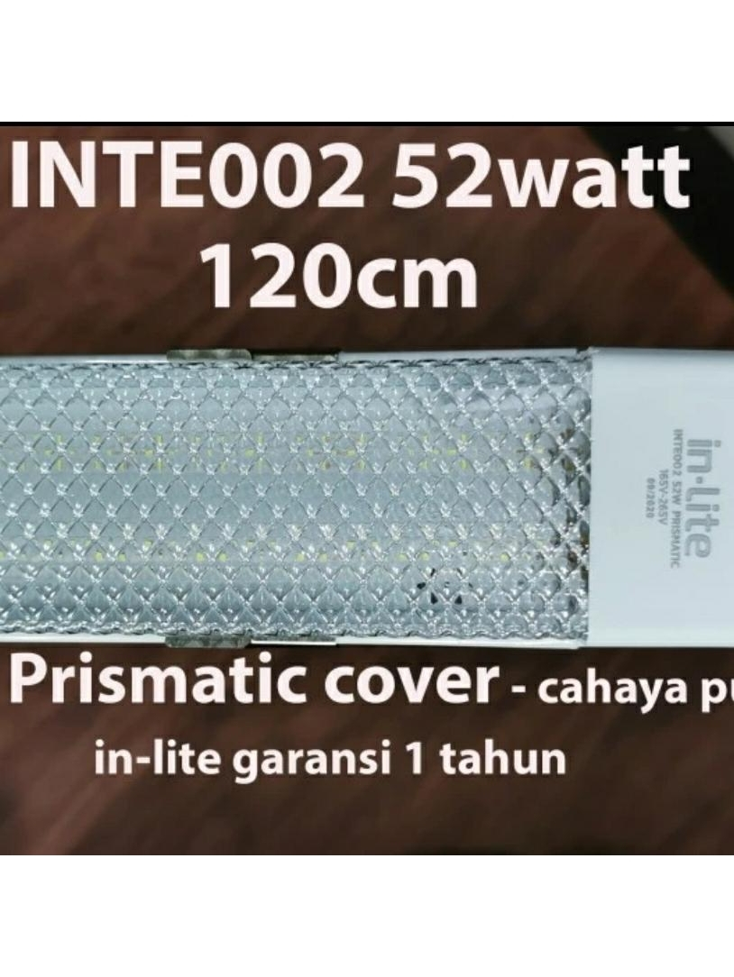 Jual Lampu Neon LED Inlite INTE002 T8 52w 120 Cm Prismatic - Tube ...