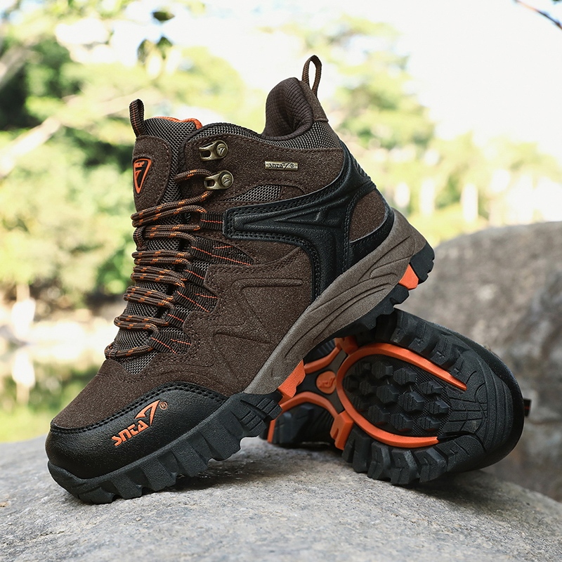 Jual Sepatu Gunung Wanita Pria SNTA 615 / 503 Mid Brown Waterproof ...