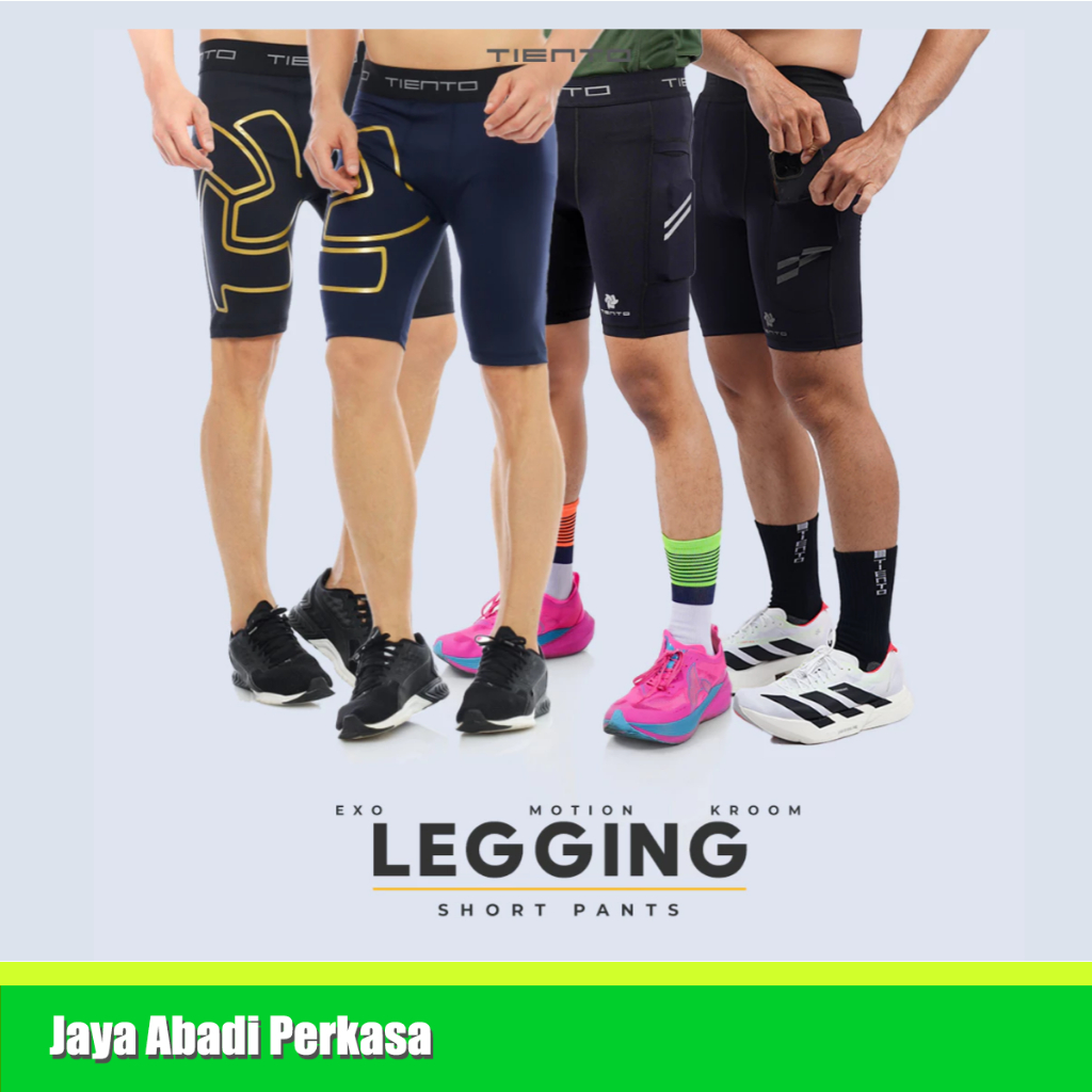 Jual Baselayer Leging Celana Pendek Ketat Olahraga Pria Legging Sport ...