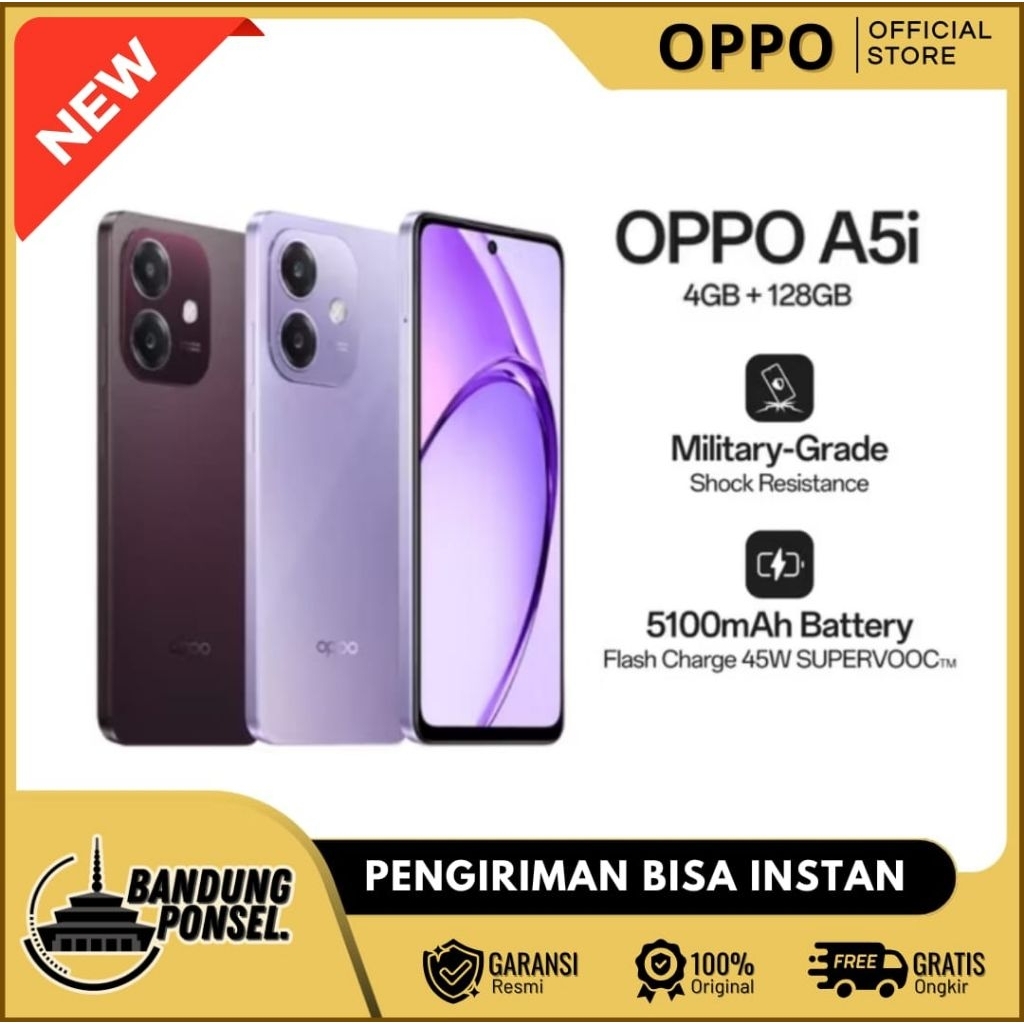 Jual OPPO A5i 8/128GB - OPPO A3X QUALCOMM SNAPDRAGON 6s Gen1Garansi ...