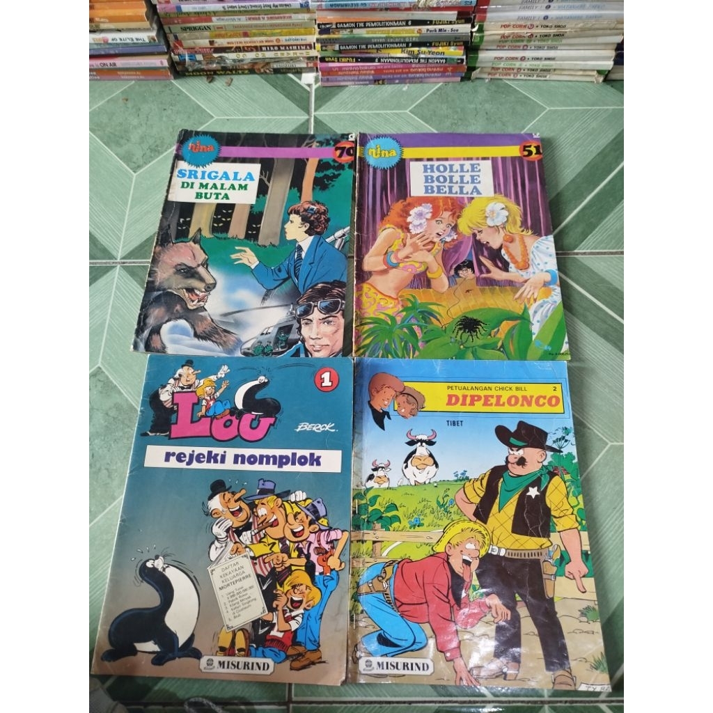 Jual komik cergam nina, lou, chik bill | Shopee Indonesia