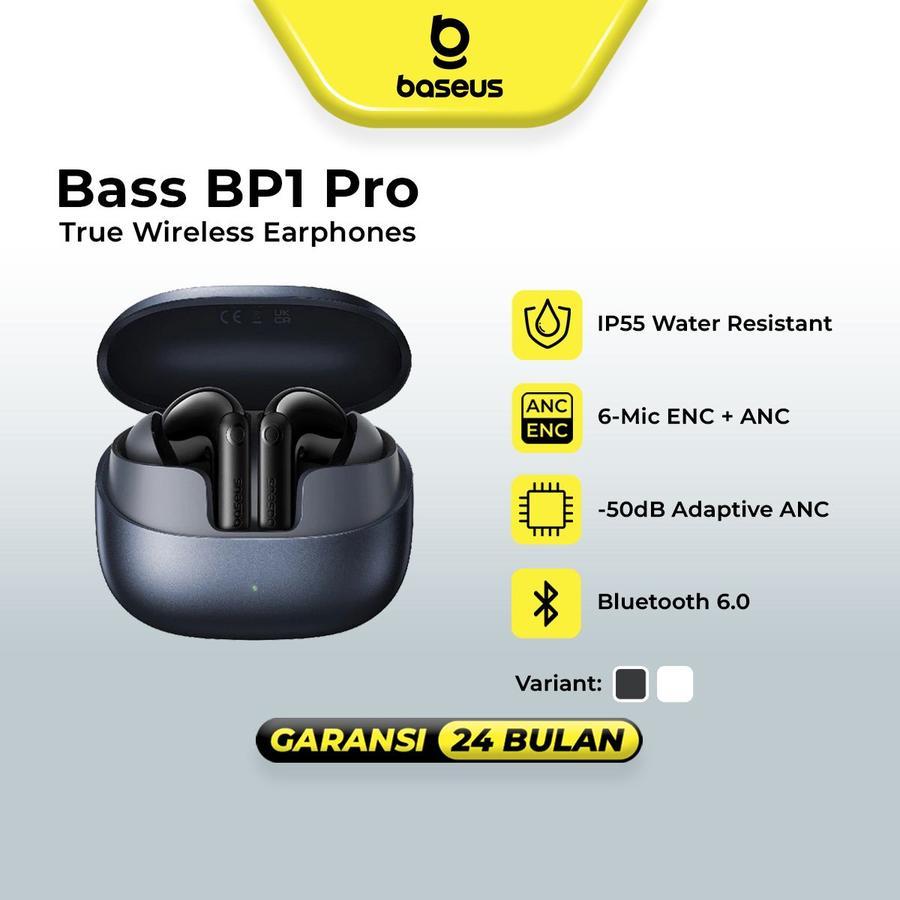 Jual Baseus BP1 Pro TWS ANC Hi-Res True Wireless Earbud Earphone ...