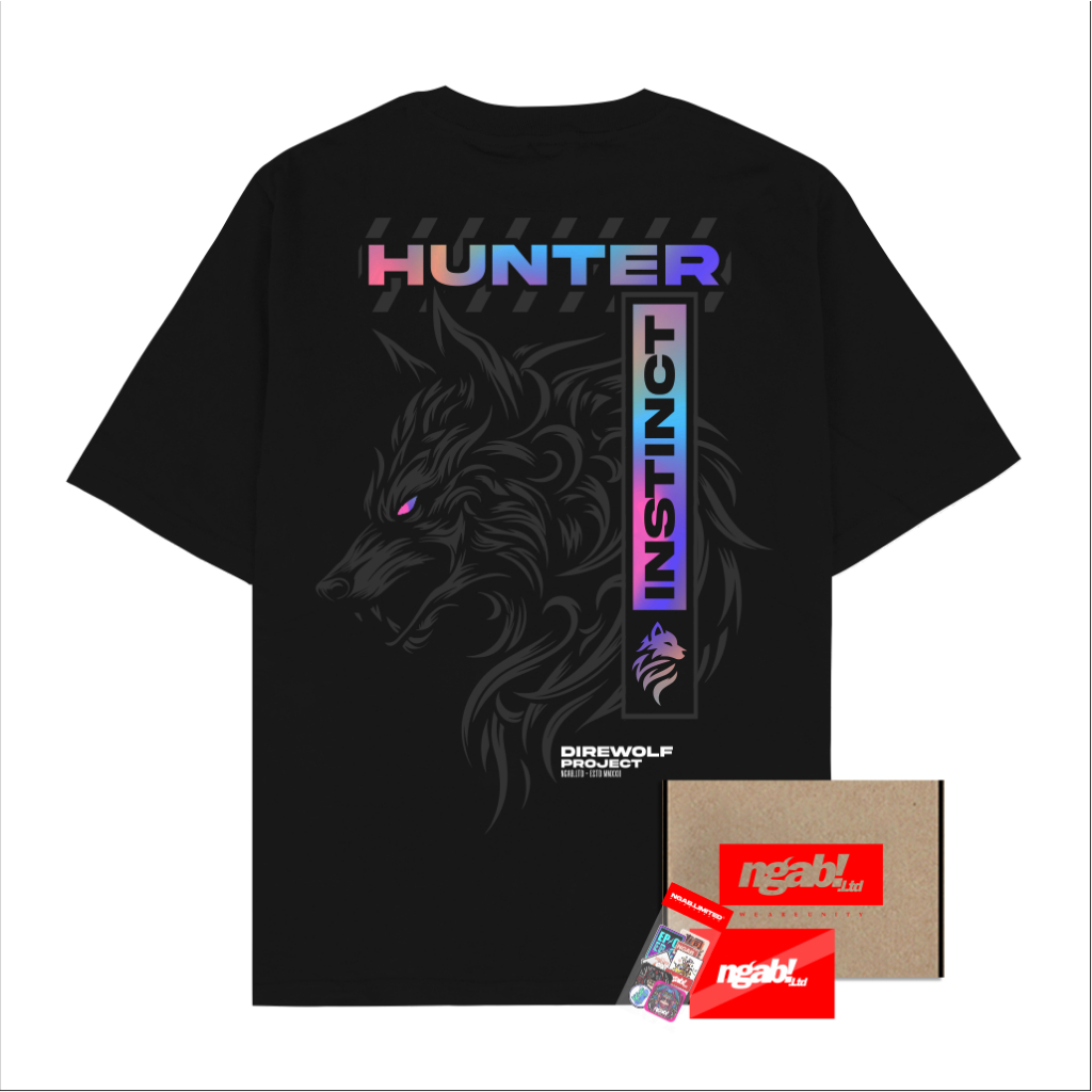 Jual Ngab Kaos Baju Distro Reflective Rainbow Hunter Instinct NB211 ...