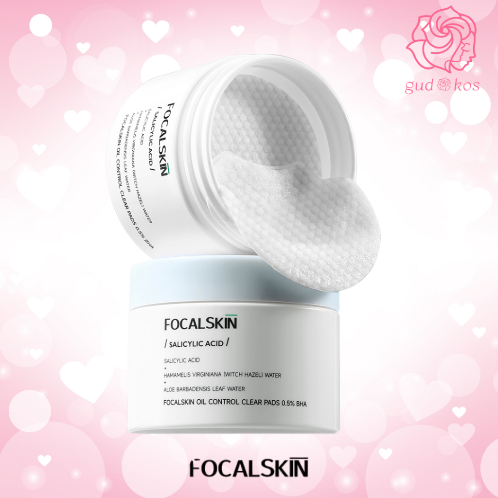 Jual FOCALSKIN Clear Pad 60 Pads | Kapas Eksfoliasi Wajah / Double ...