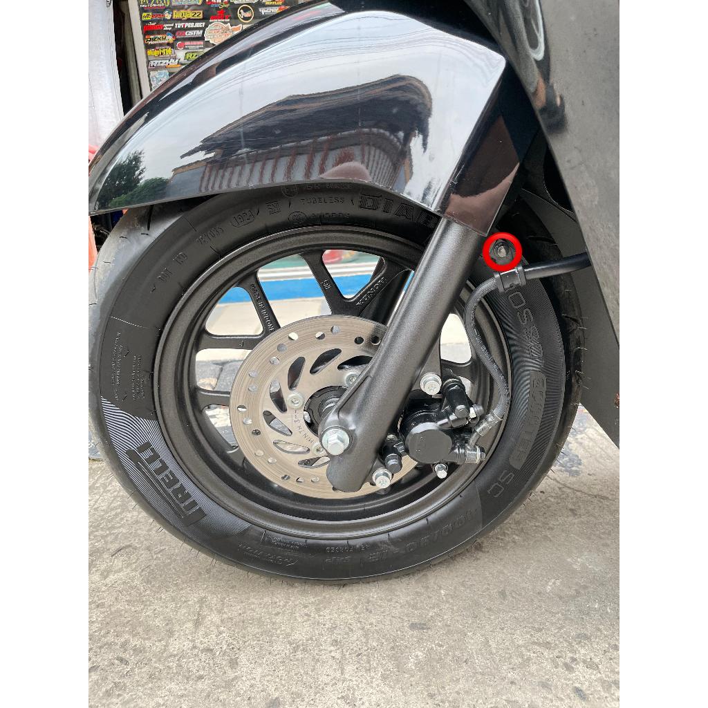 Jual BAUT SELANG REM KALIPER DEPAN ( 1 BAUT ) MODEL 2 KUNCI BIASA STYLO ...