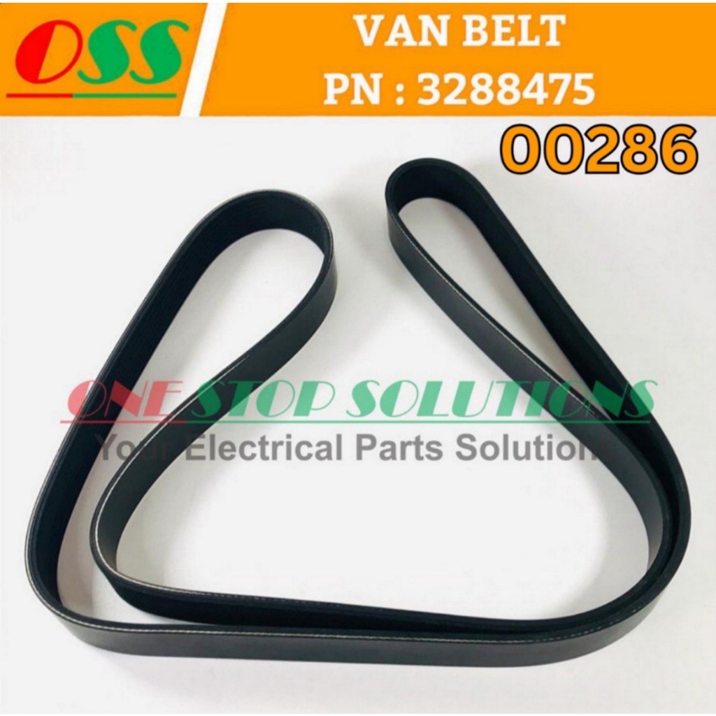Jual V RIBBED-BELT FANBELT VAN BELT GENSET ORIGINAL CUMMINS PN 3288475 ...