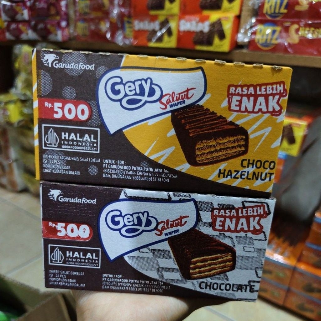Jual GERY SALUT WAFER ISI 24PCS | Shopee Indonesia
