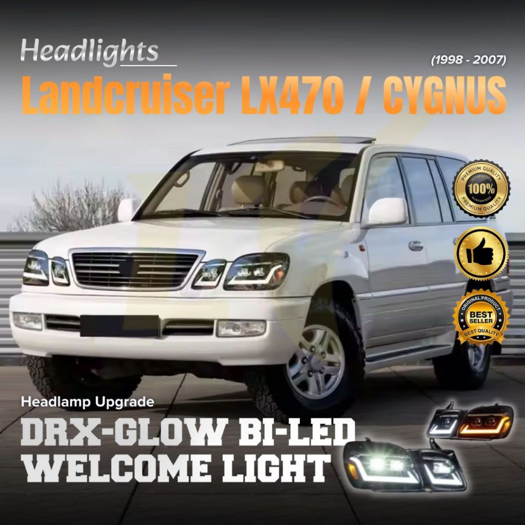 Jual LANDCRUISER LEXUS LX470 / TOYOTA CYGNUS UZJ100 (1998 - 2007 ...