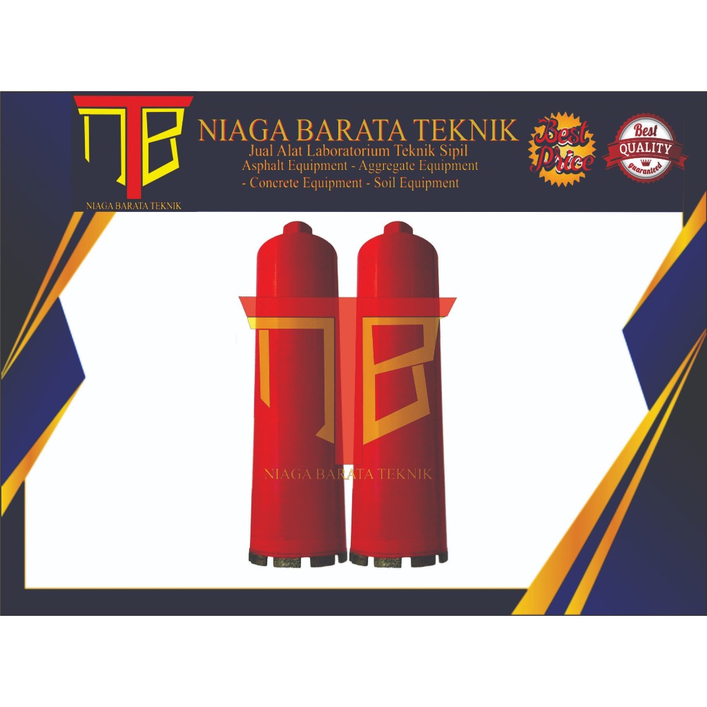 Jual mata bor coredrill machine 4inc 6 in diamond bit core drill ...