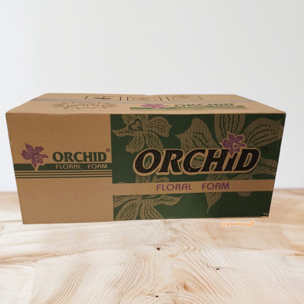 Jual OASIS BASAH / FLORAL FOAM / GABUS BUNGA HIDUP FRESH FLOWER 1 DUS ...